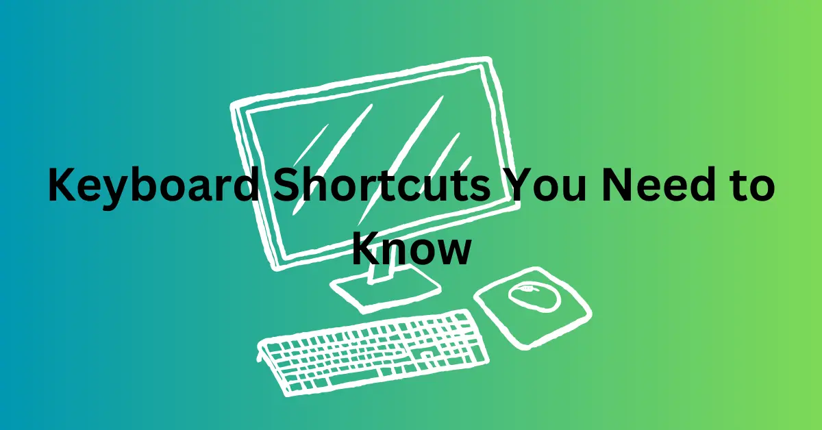 Keyboard Shortcuts You Need to Know - Latest in AI & Technology News